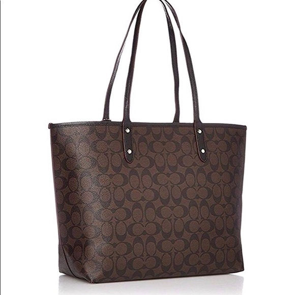 Coach | Bags | Coach Pvc City Signature Tote | Poshmark